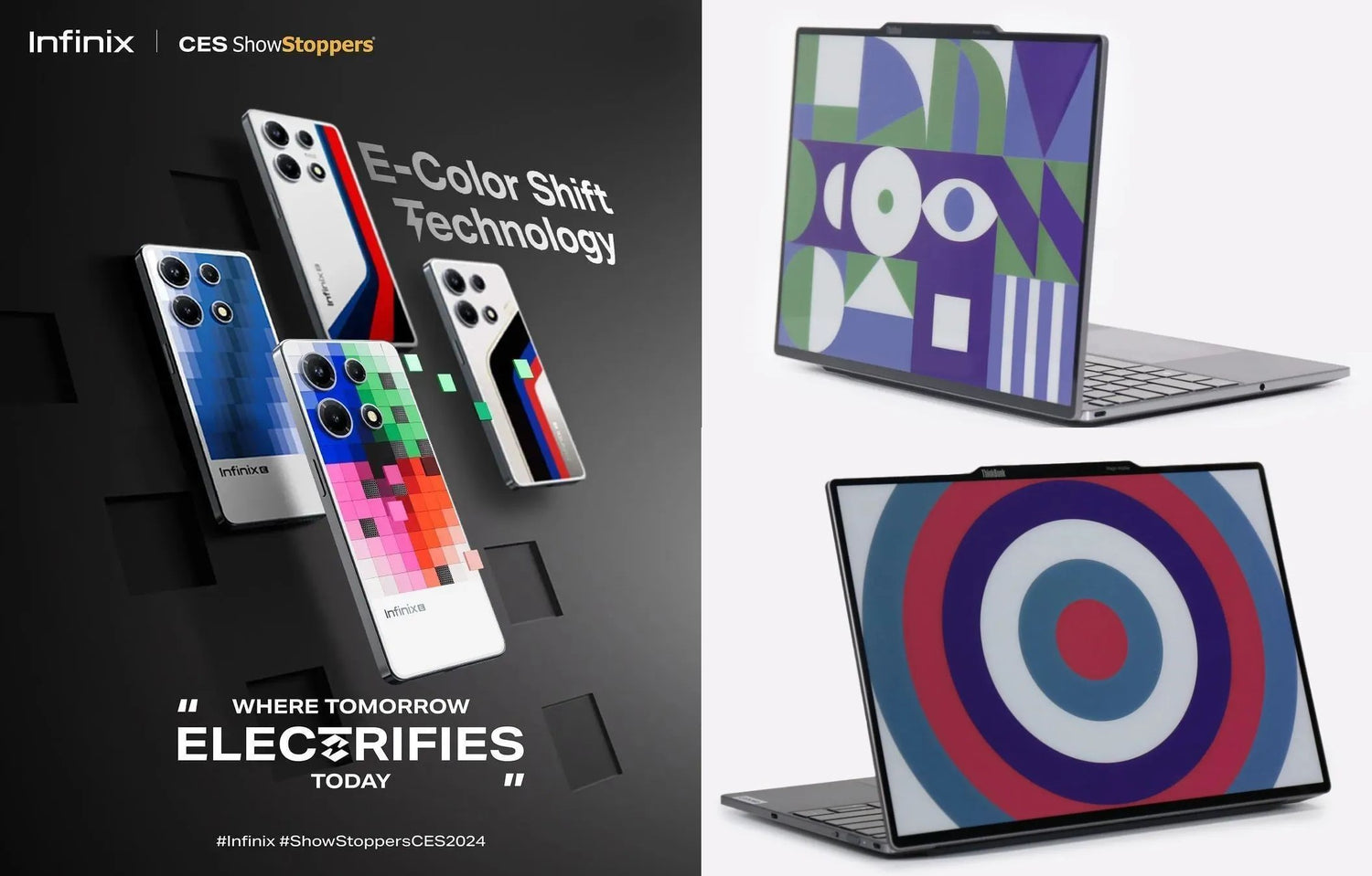 E-Ink Prism可變色電子紙在CES 2024上精彩登場，來看看最新的應用展示吧！ – E-Reader Pro