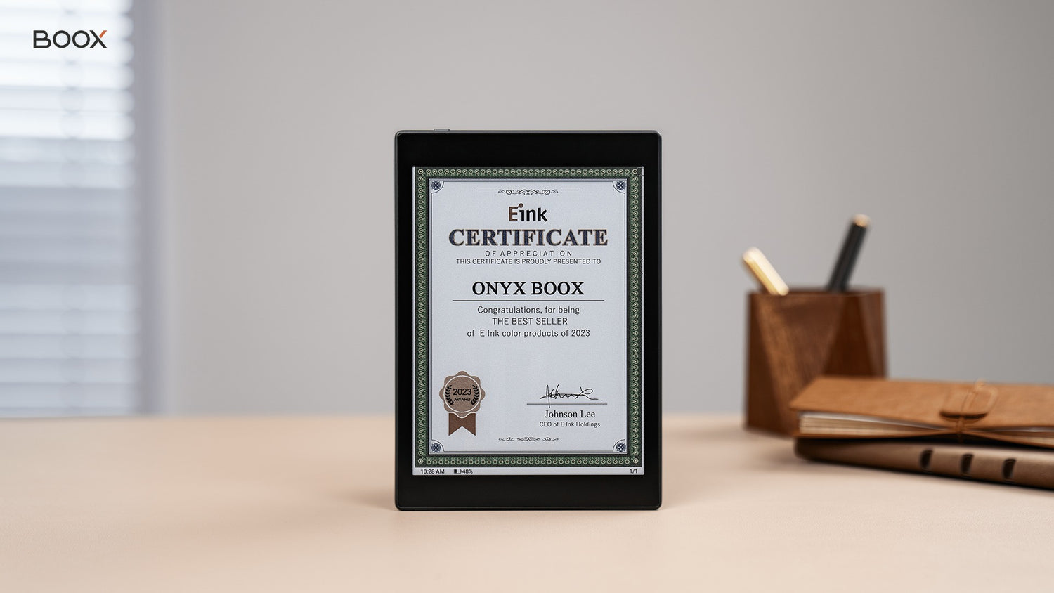 E-Ink新聞：2023年彩機回顧，文石Boox榮獲2023年最佳電子墨水彩色產品銷售冠軍 – E-Reader Pro